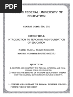 Understanding Education Types and Methods | PDF