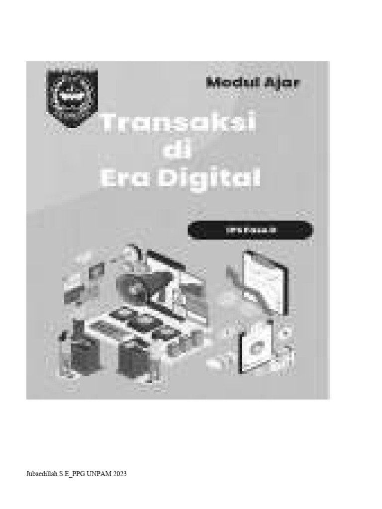 Modul Pembelajaran Kegiatan Ekonomi VII | PDF
