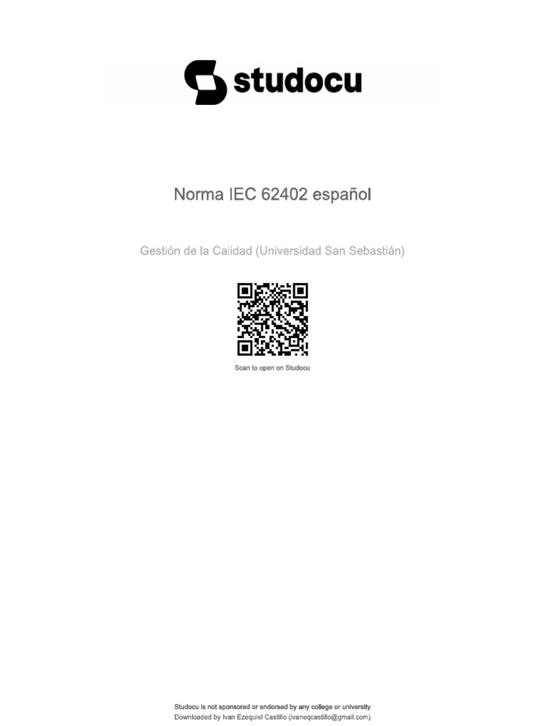 Norma Iec 62402 Español | PDF
