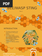 Schmidt Insect Sting Pain Index Chart | PDF