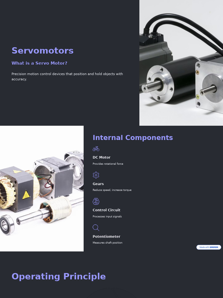Servomotors | PDF
