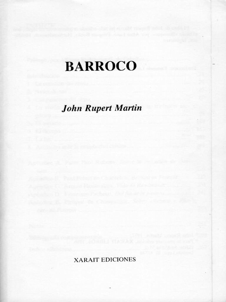 Rupert Martin Barroco Intro | PDF