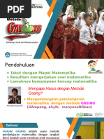 Metode GASING: Belajar Matematika Asyik | PDF