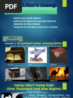 Detalyadong Buod Isang Libo't Isang Gabi | PDF