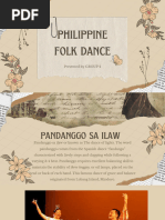 Pandanggo sa Ilaw: Filipino Folk Dance | PDF | Dances | Folk Music