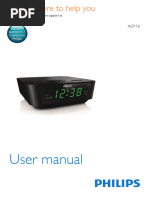Digital Alarm Clock Manual | PDF