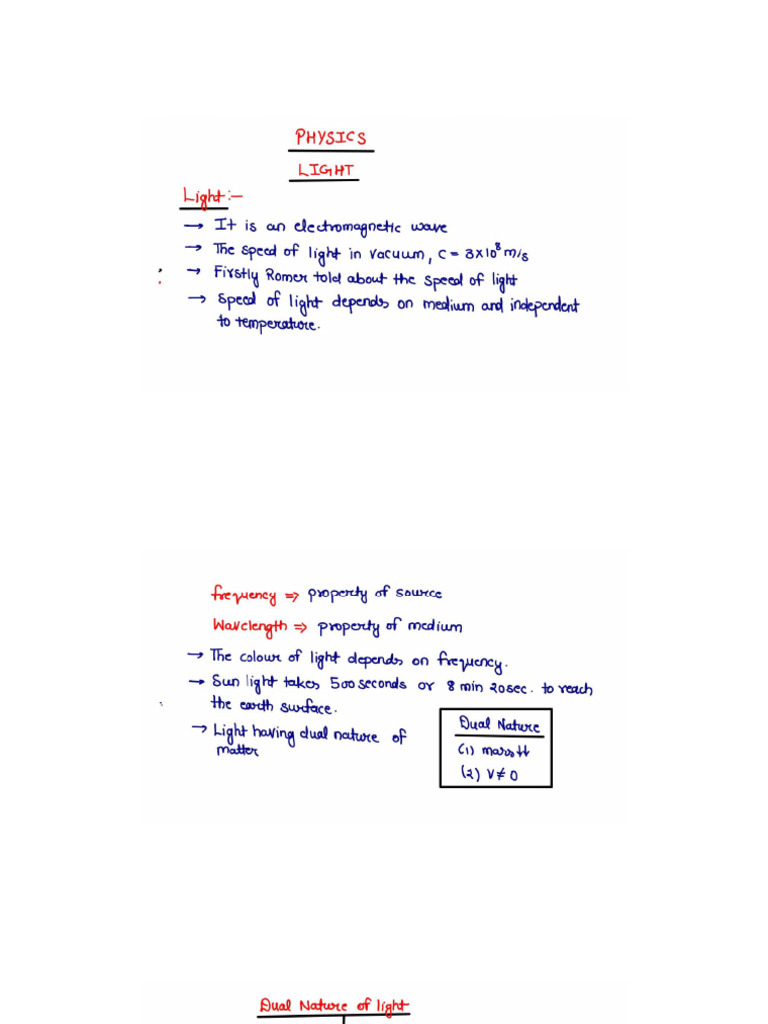 Physics Day 1 Physics Lec 2 Note | PDF