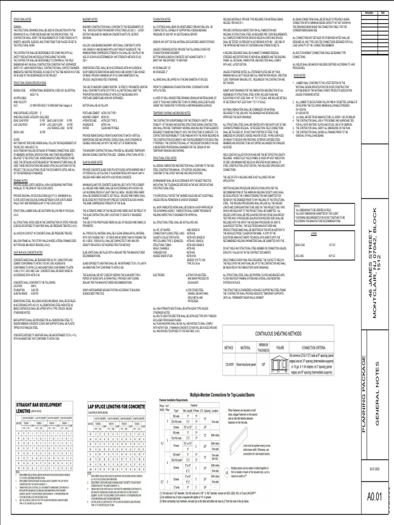Blueprints | PDF | Concrete | Structural Steel