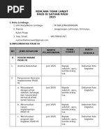 Contoh Rapor TK 2024 | PDF