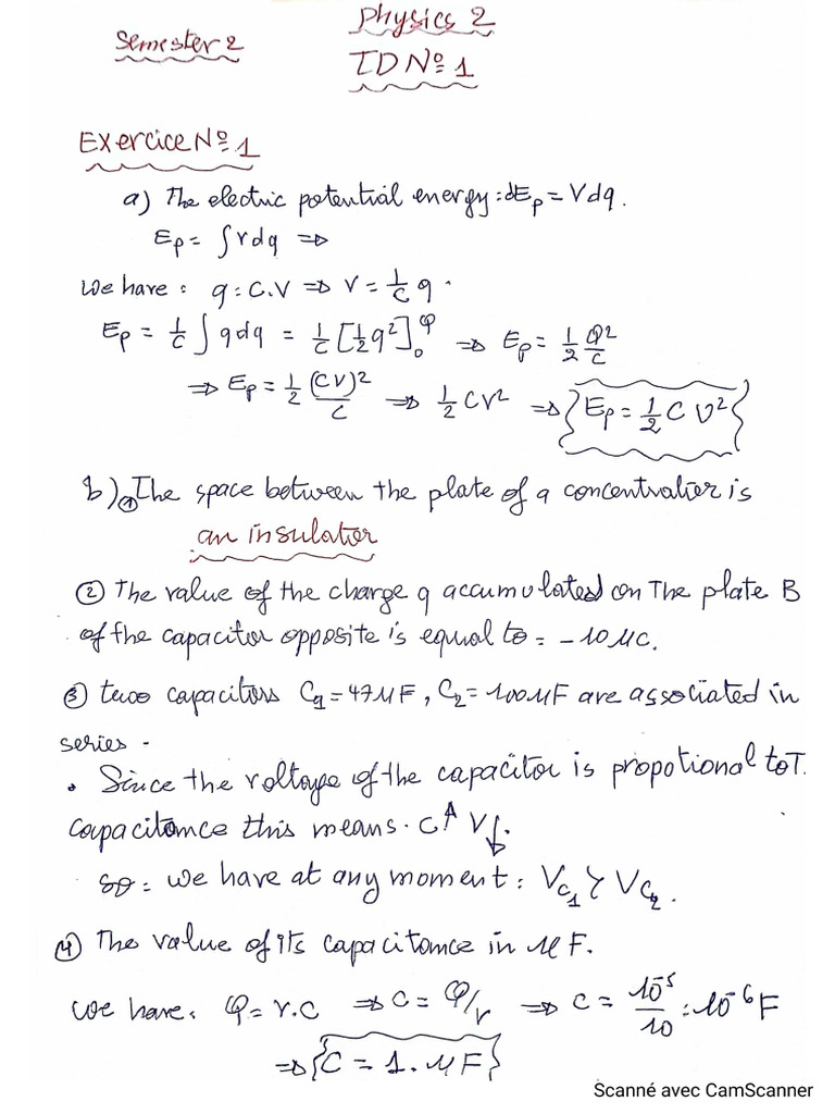 Correction of TD N1 | PDF