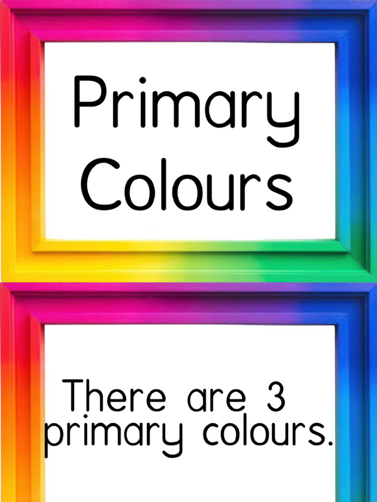 Primary and Secondary Colours | PDF