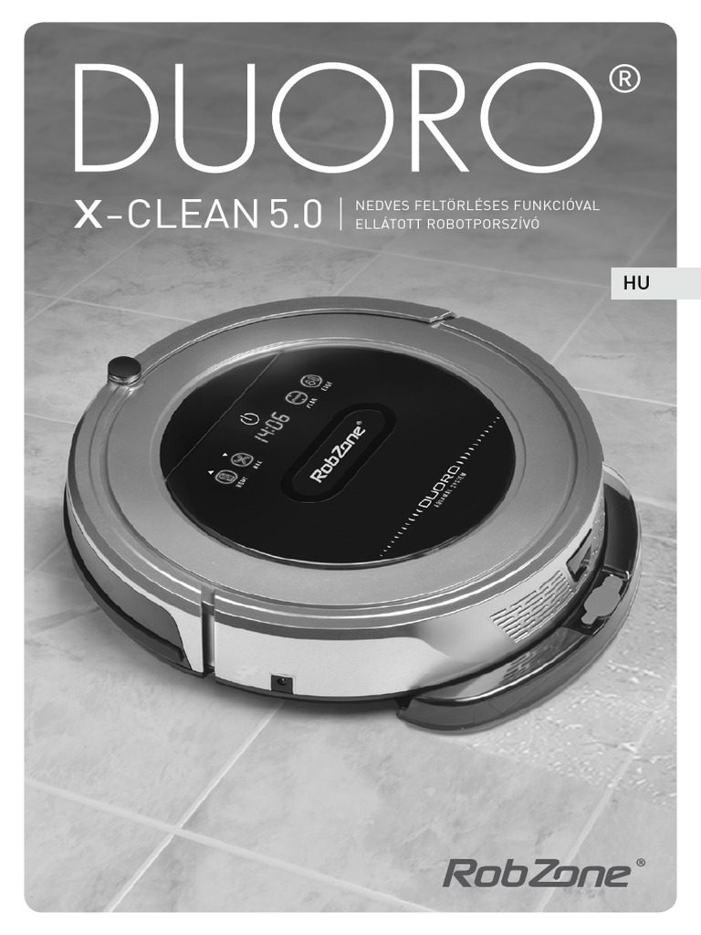 Robzone-Duoro Xclean DX5 Navod HU | PDF