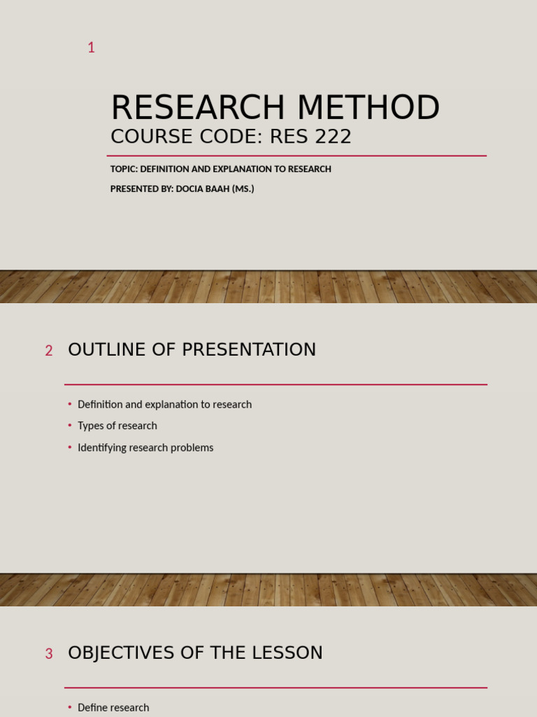 Research Methods, Week One | PDF | Methodology | Inductive Reasoning