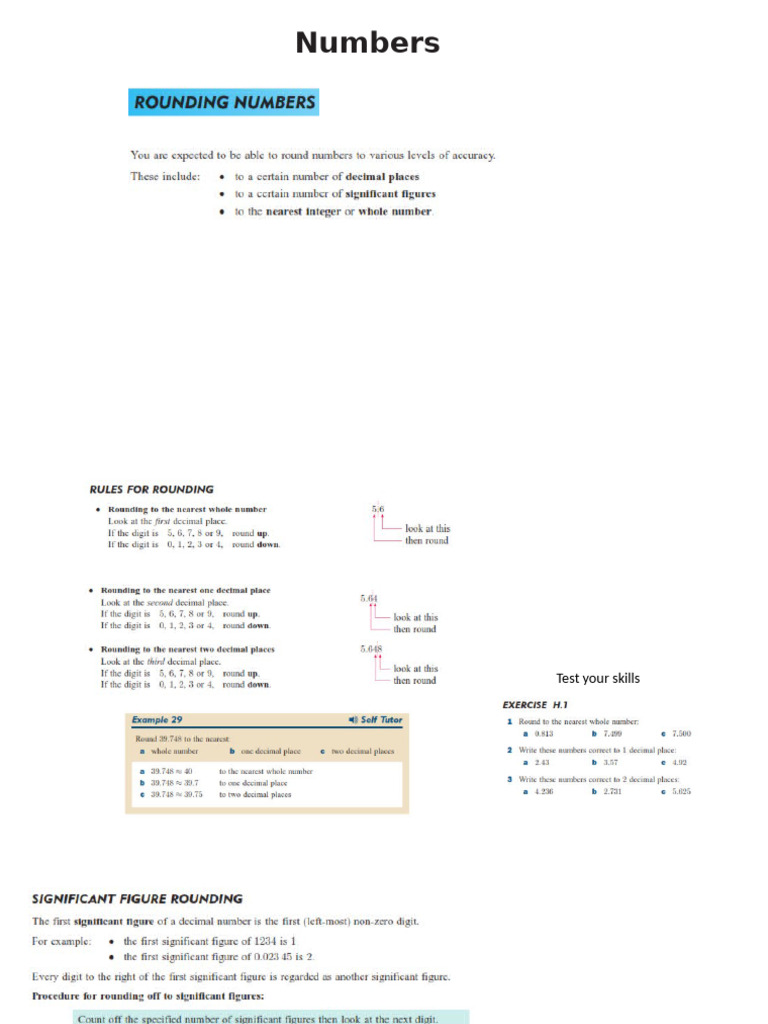 Gr9 Rounding and Standard Form | PDF