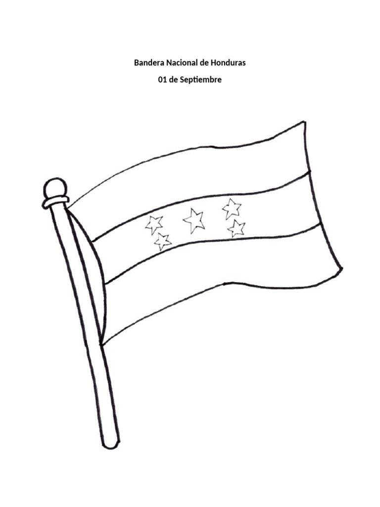 Bandera Nacional de Honduras | PDF