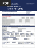 Nust Application Guidelines | PDF