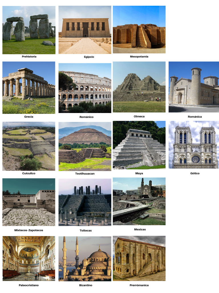 Estilos Arquitectónicos | PDF