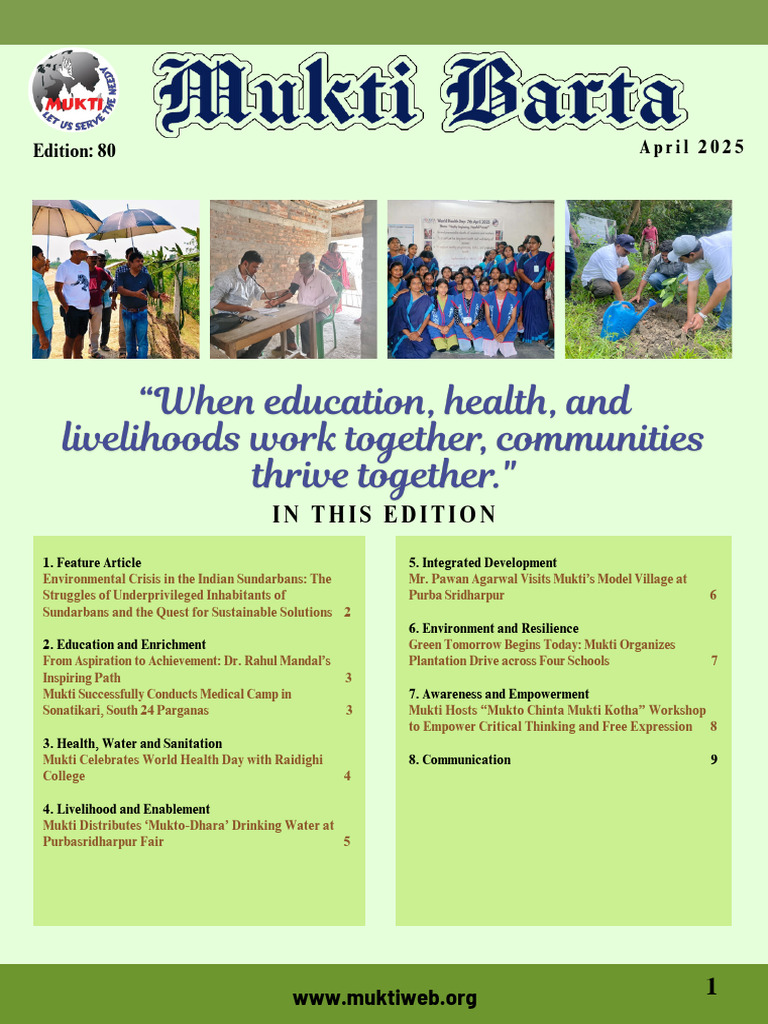 80 Mukti Barta 80th Edition | PDF | Liberalism | Thought