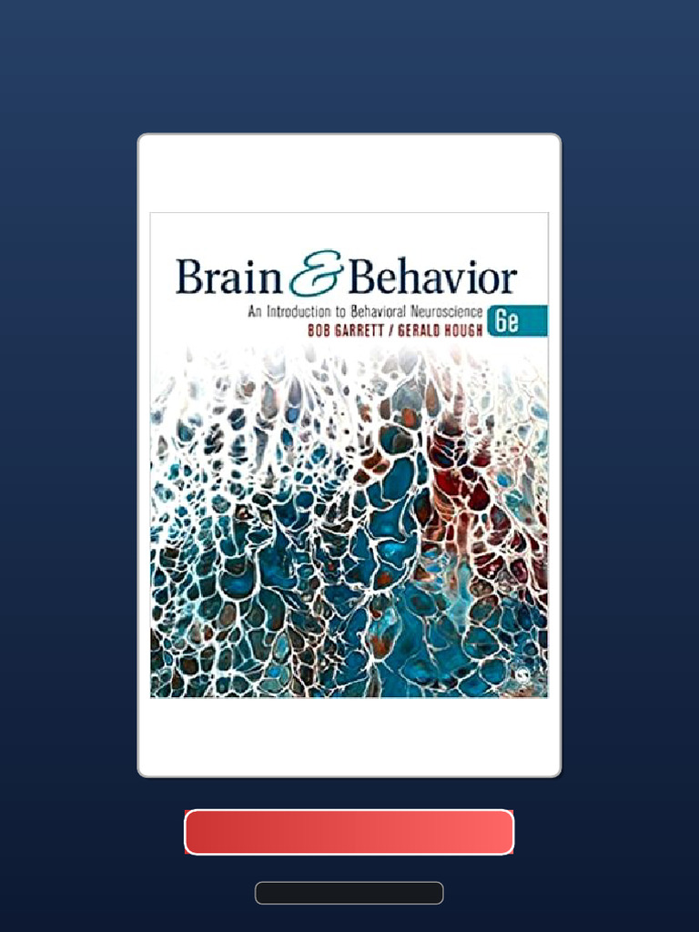 Immediate Access Brain and Behavior An Introduction To Behavioral Neuroscience 6th Edition ...