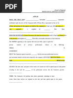 Vesting Certificate for Construction Materials | PDF | Indemnity | Virtue