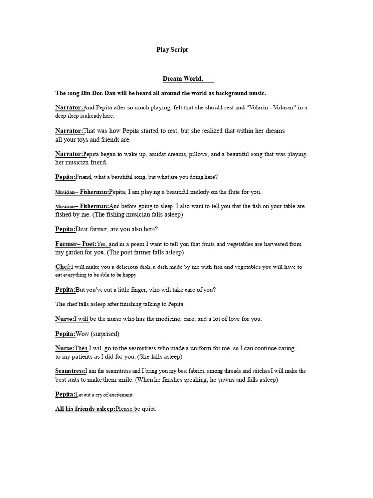 Singular Theater Play Script | PDF