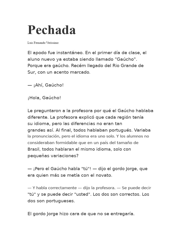 Pechada | PDF