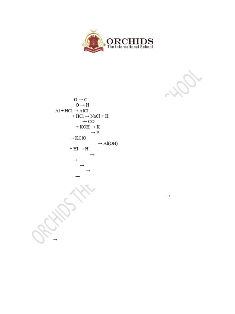 Grade 10 Science Summer Vacation Worksheet | PDF