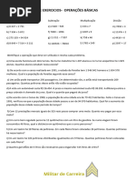 Lista Exercicios Operacoes Basicas Com Gabarito Pdf