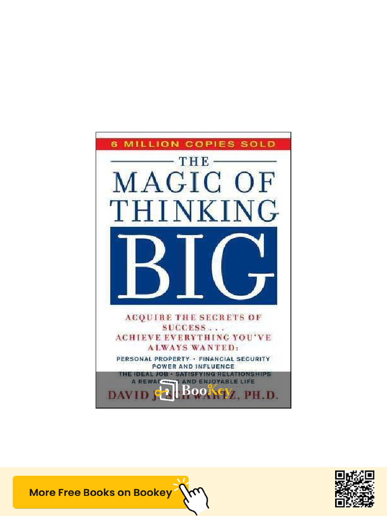 The Magic of Thinking Big PDF | PDF | Mindset | Attitude (Psychology)