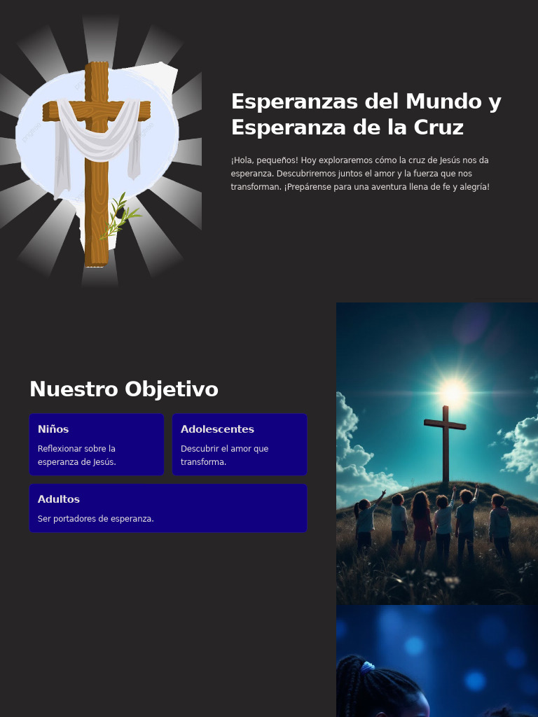 Esperanzas Del Mundo y Esperanza de La Cruz | PDF | Amor | Jesús