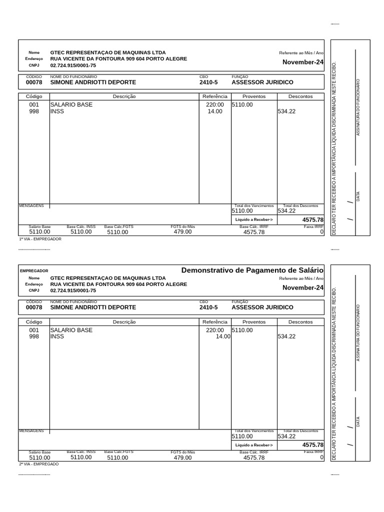 Contra Cheque | PDF | Economias | Igualitarismo