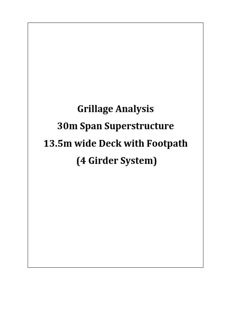 1.design 30.0M Span PSC Super Structure | PDF | Deep Foundation | Precast Concrete