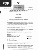 CAPE Communication Studies Paper Ones With Solutions | PDF