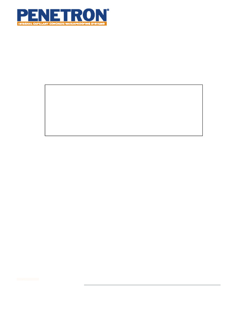 Metode Kerja Penetron Rev 15.3 | PDF