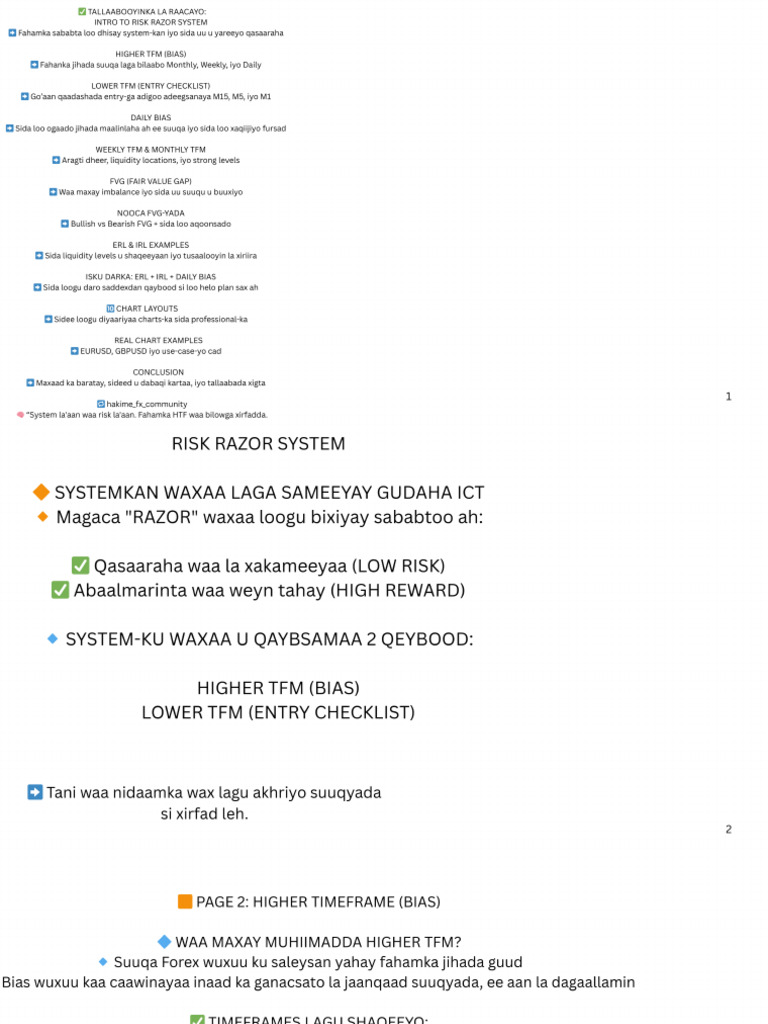 Risk Razor System2 | PDF