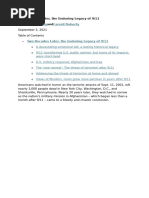 9/11 Interview Questions Guide | PDF