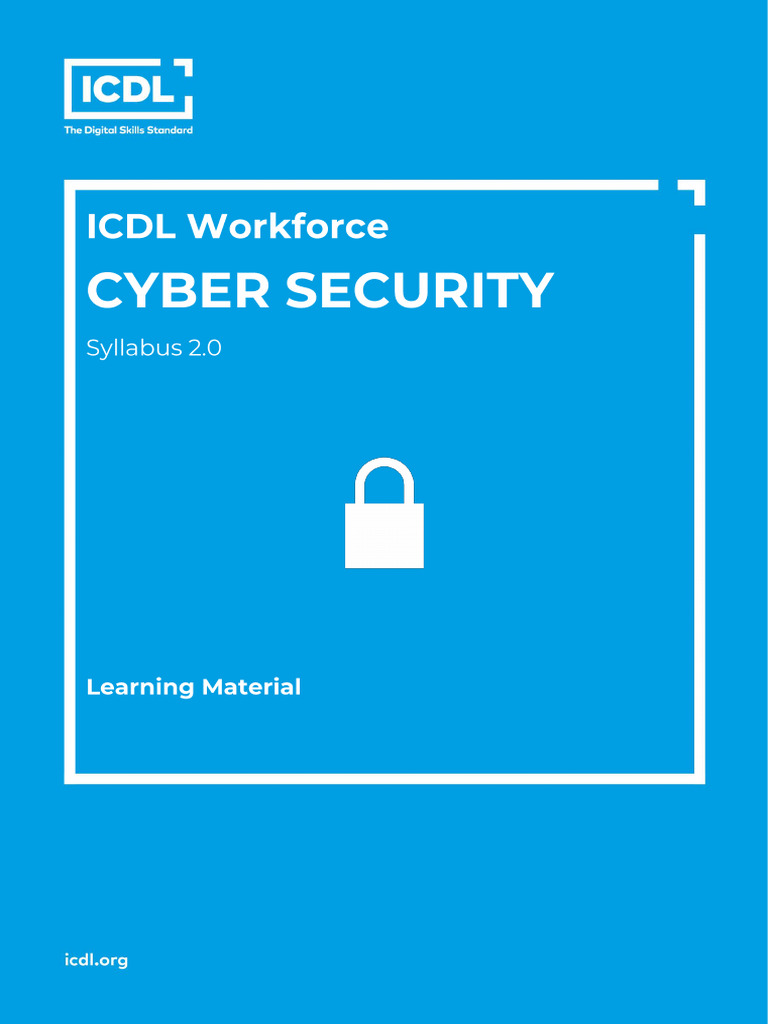 ICDL Cyber Security 2.0 - ICDL Africa | PDF | Malware | Antivirus Software