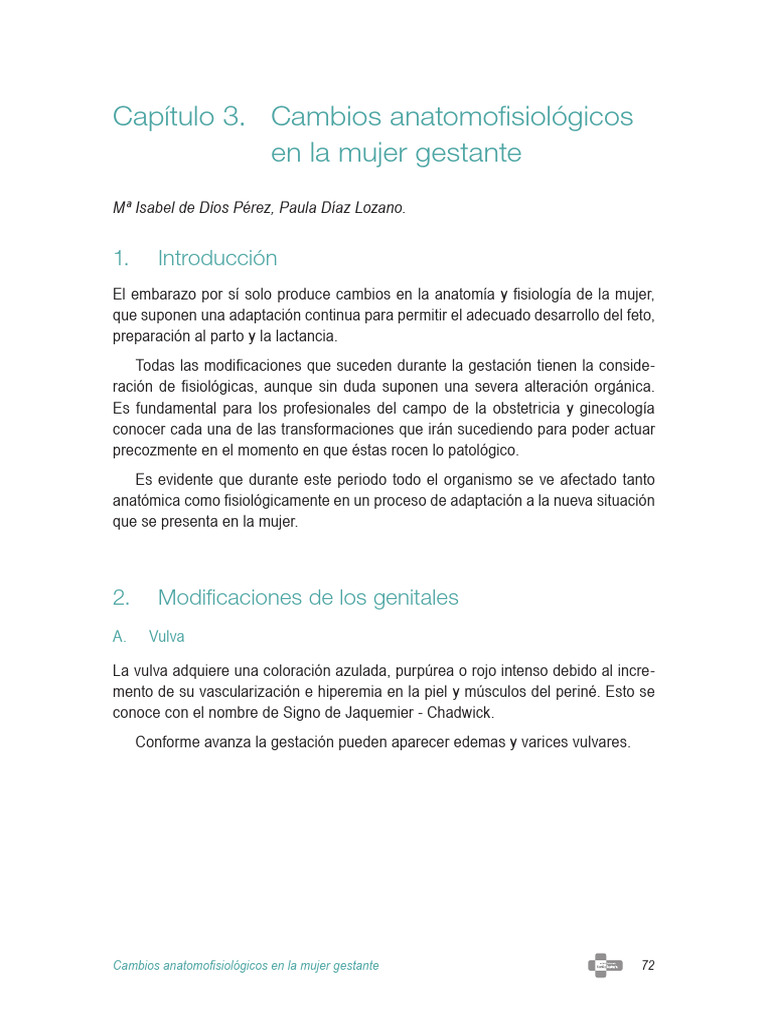Manual Obstetricia Ginecologia-Cap3 | PDF | Placenta | El embarazo