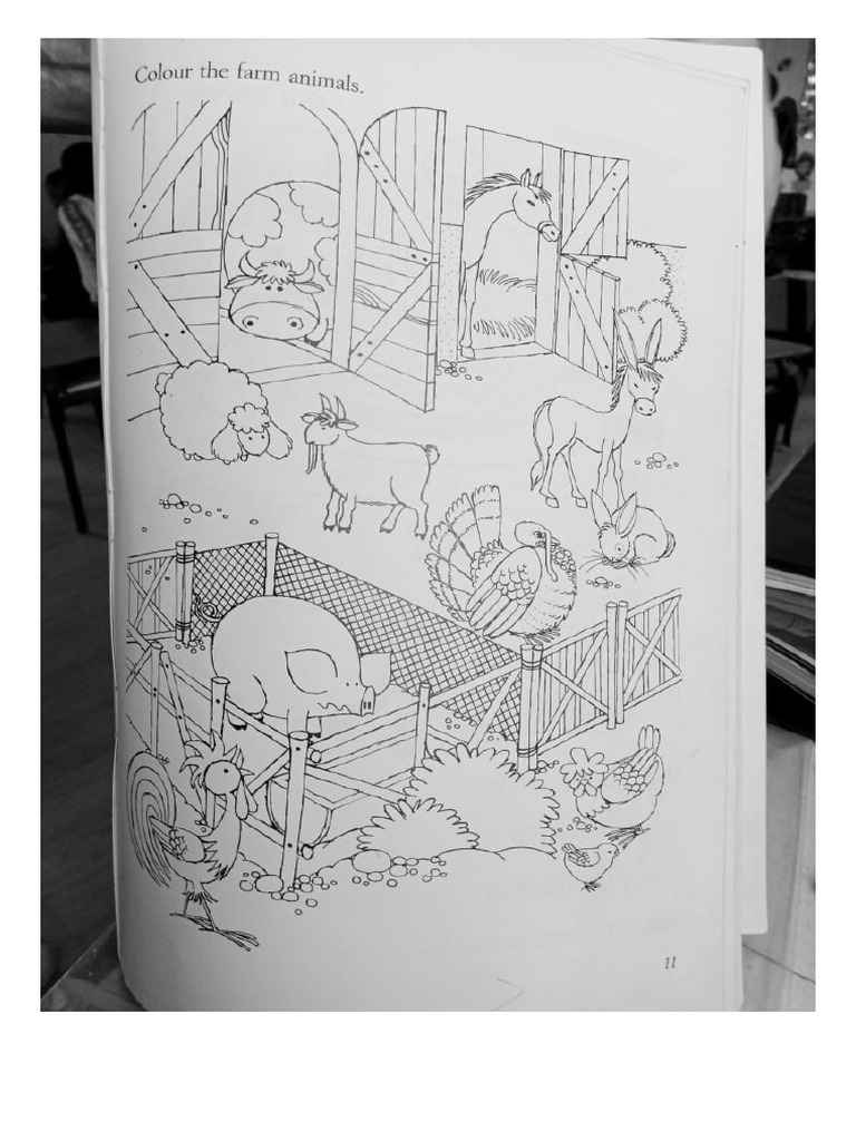 Farm Animals Booklet | PDF