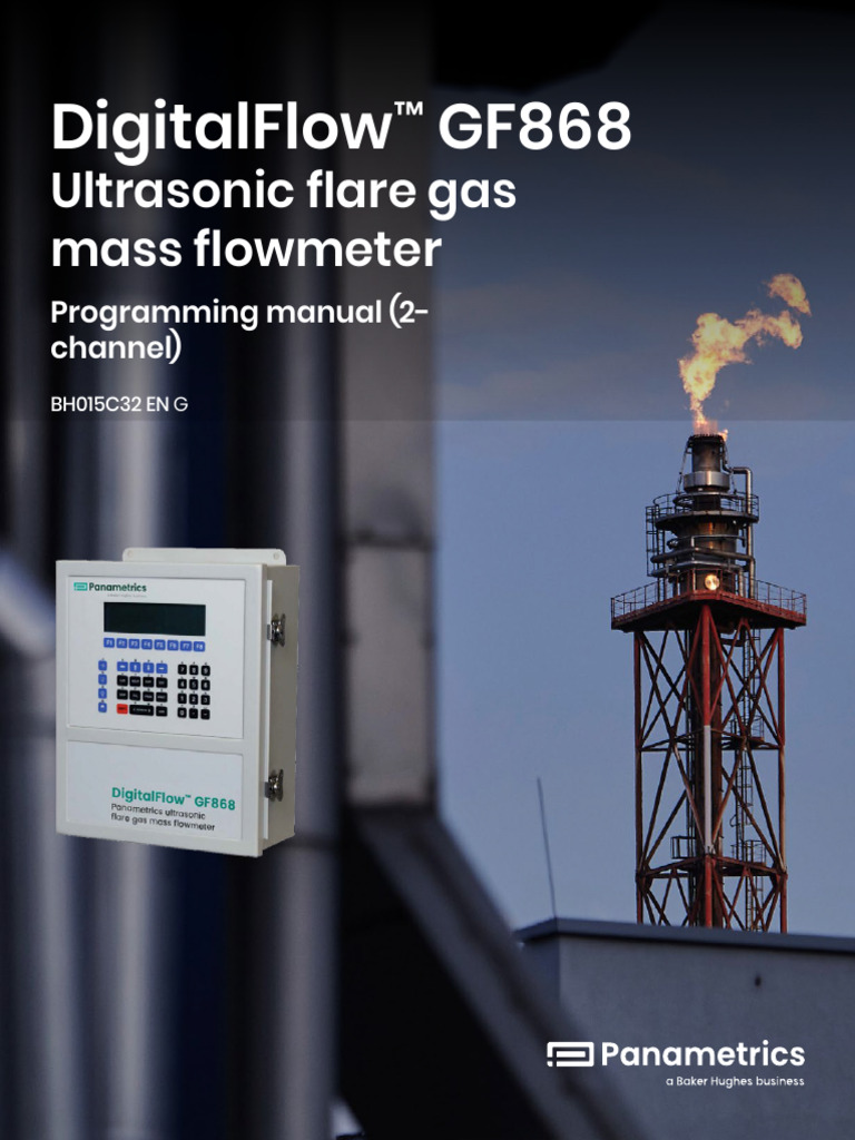 BH015C32 - DigitalFlow GF868 Programming Manual (2 CH) - EN - Rev G | PDF | Computing