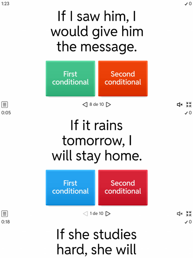 1st and 2nd Conditionals | PDF