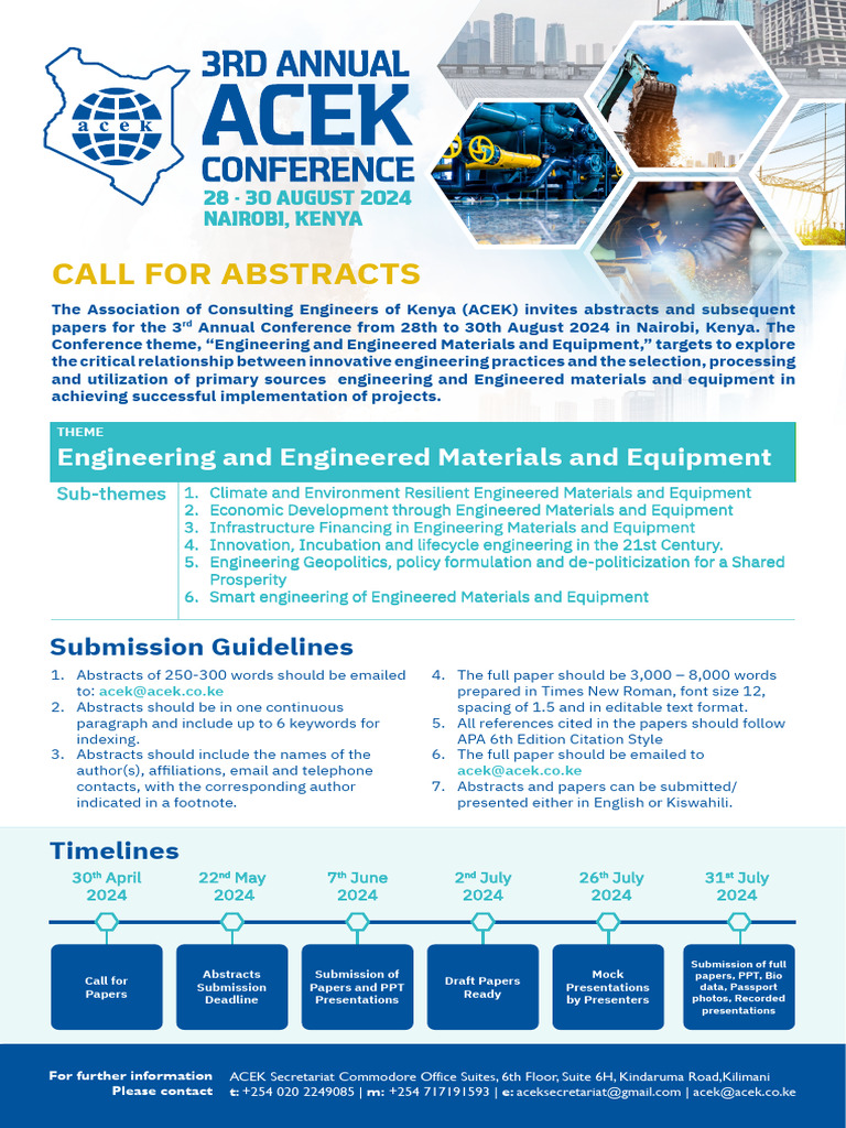 Call for Papers: ACEK 2024 Conference | PDF