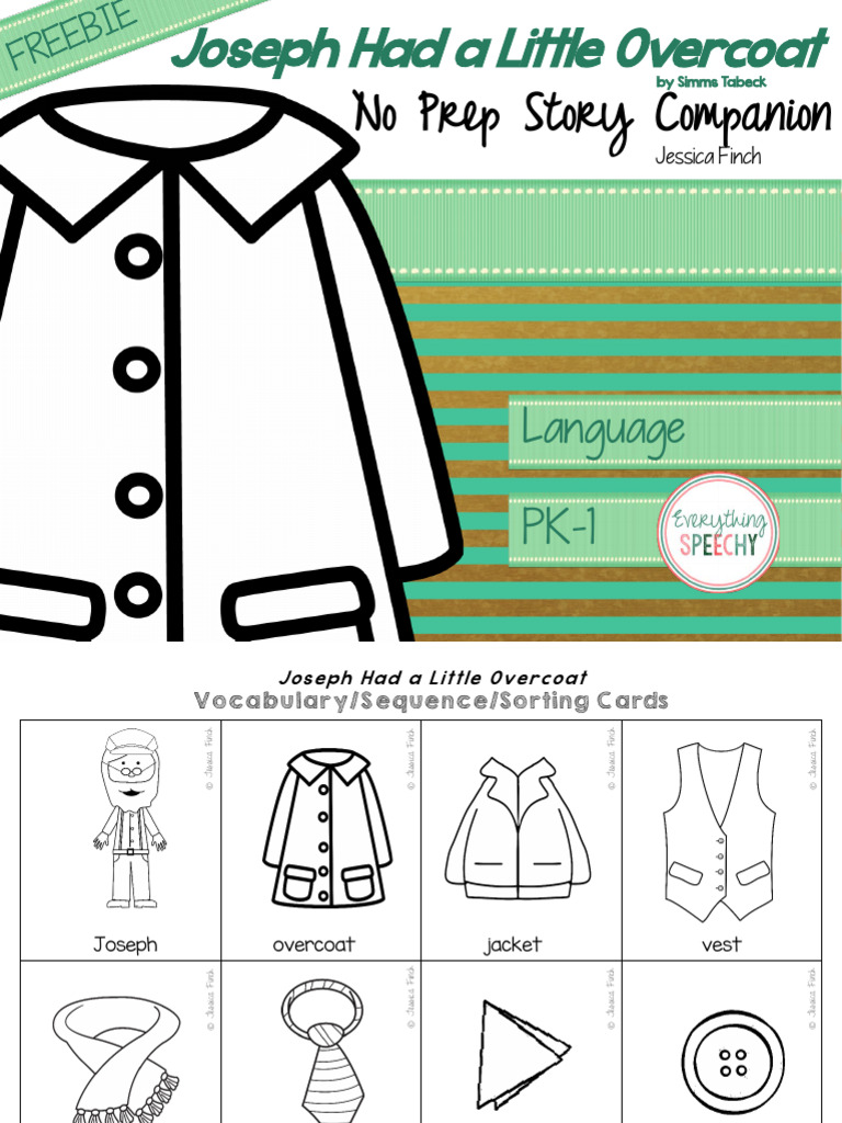 No Prep Story Companion: Language PK-1 | PDF | Fashion | Clothing
