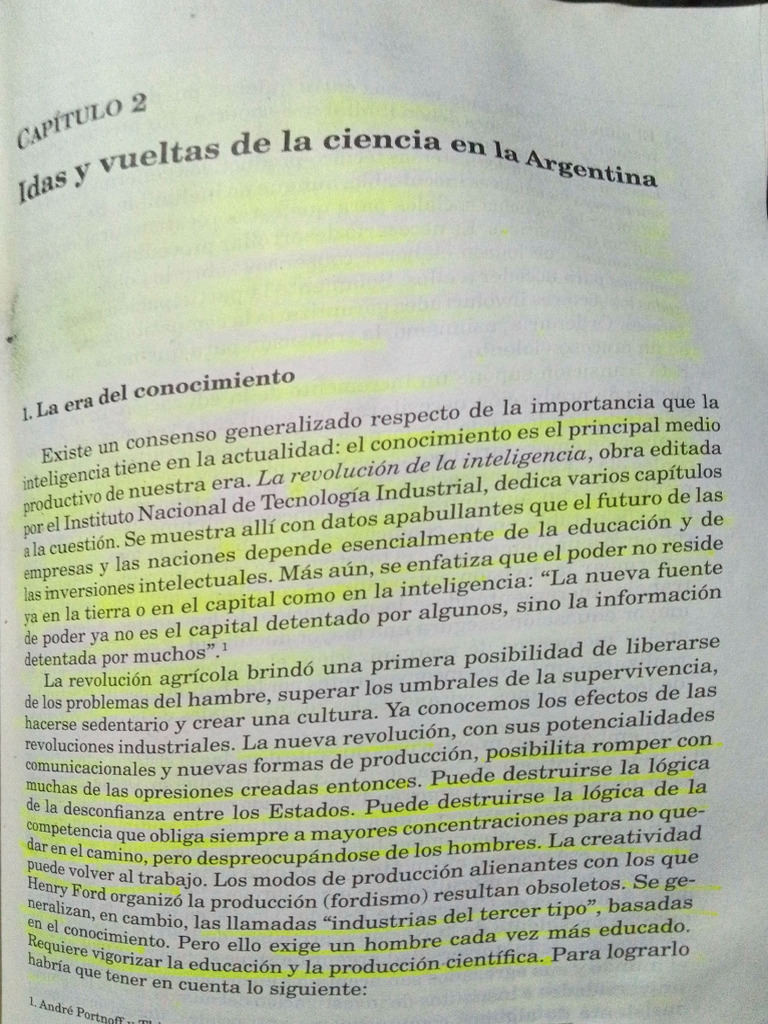 La Industria Del Conocimiento. | PDF
