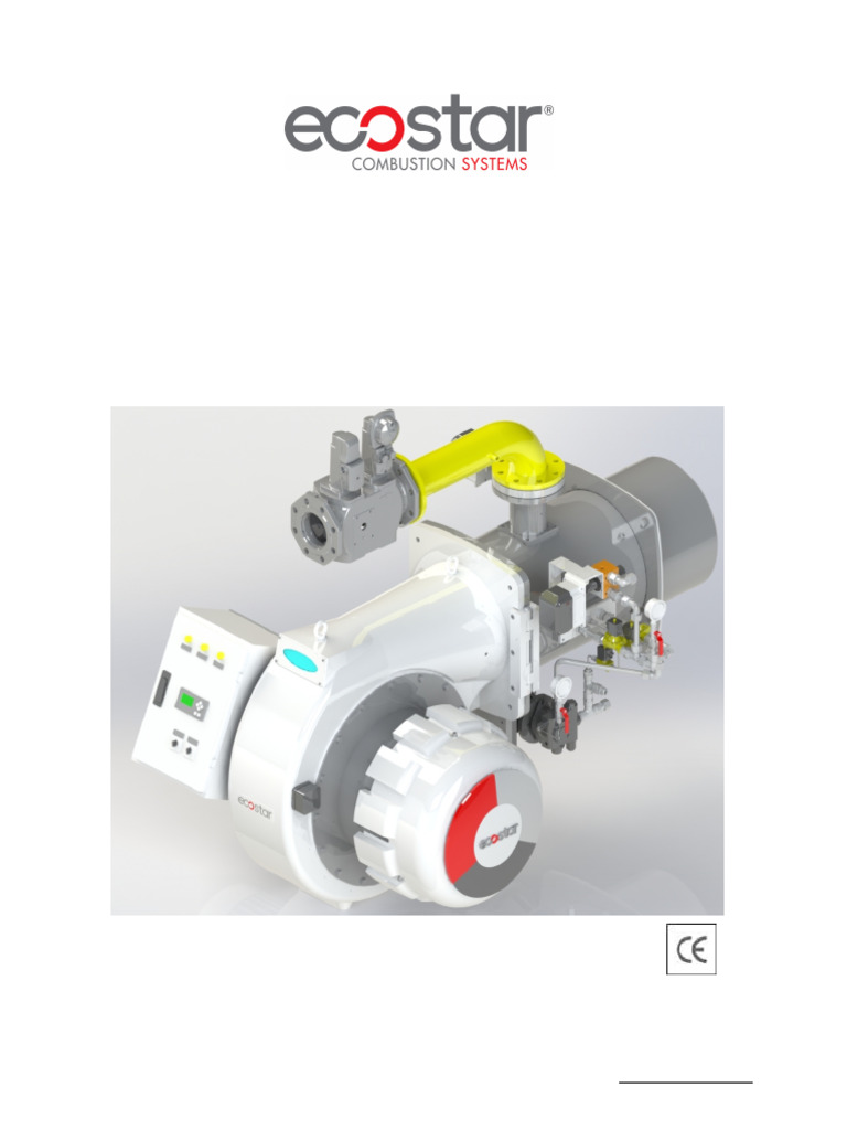 Monoblock NG Series Dual Fuel Gas and Heavy Modulating Burner Model Eco ...