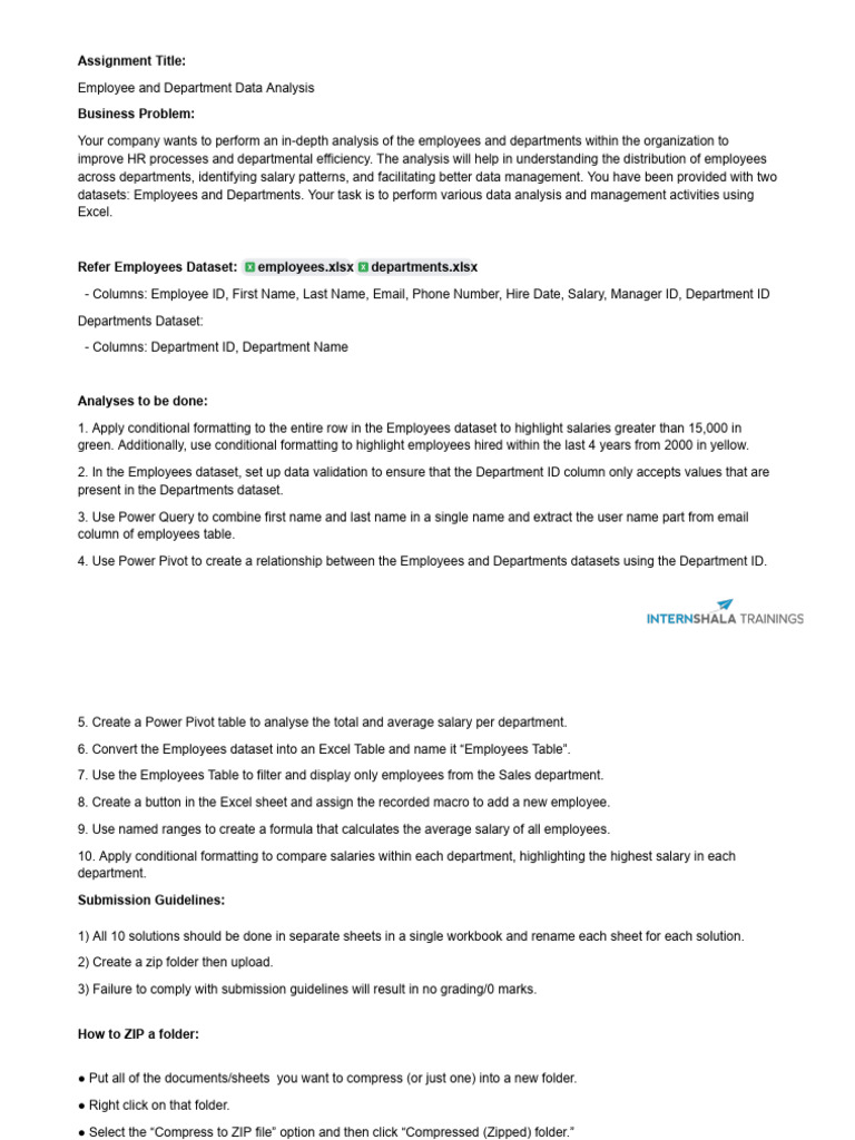 DS PGC Course 2 Assignment 2 | PDF | Microsoft Excel | Zip (File Format)