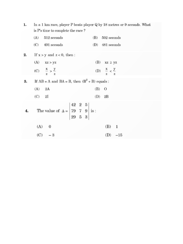 Applied Maths Paper 2 | PDF
