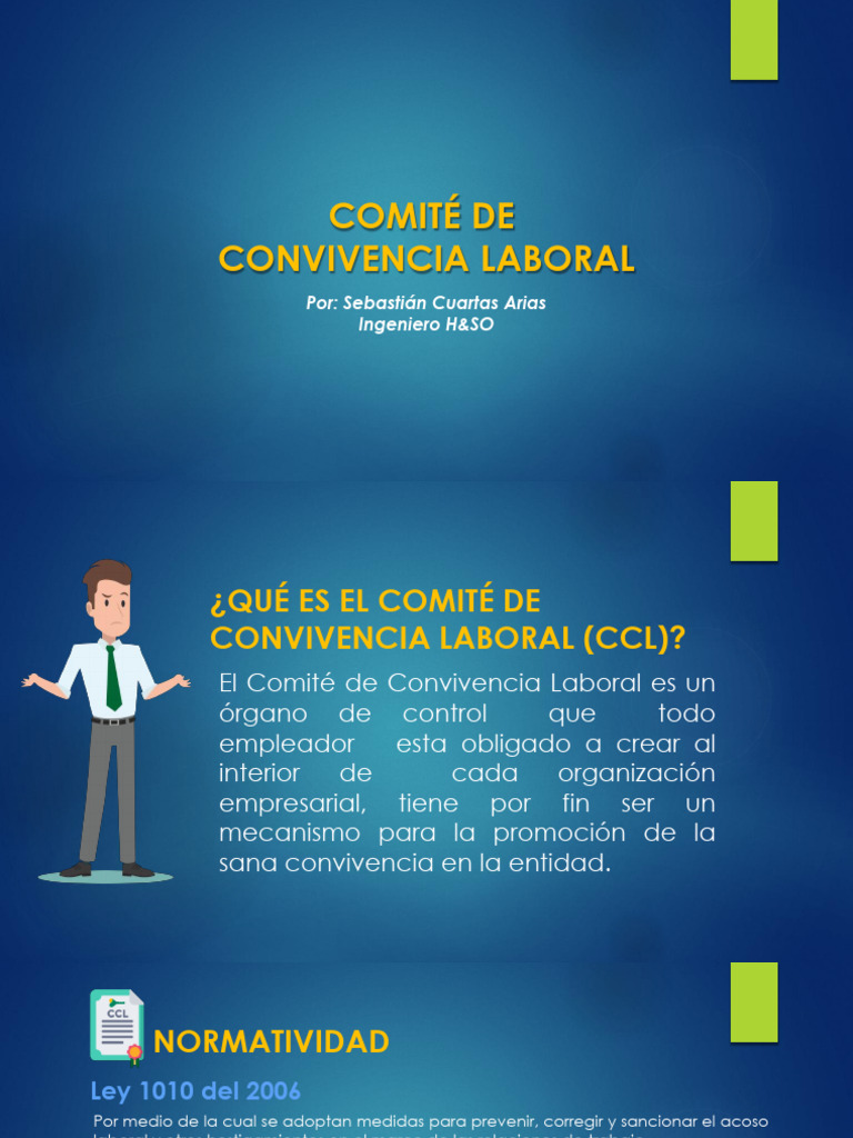 Comité de Convivencia Laboral | PDF | Derecho laboral
