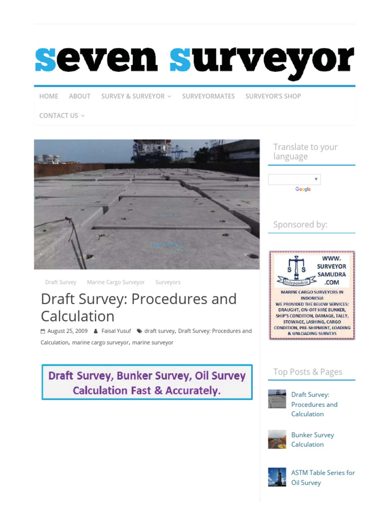 Best All Cargo Calcs | PDF | Barrel (Unit) | Ton