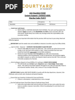 Night Audit Checklist No Micros | PDF | Computing